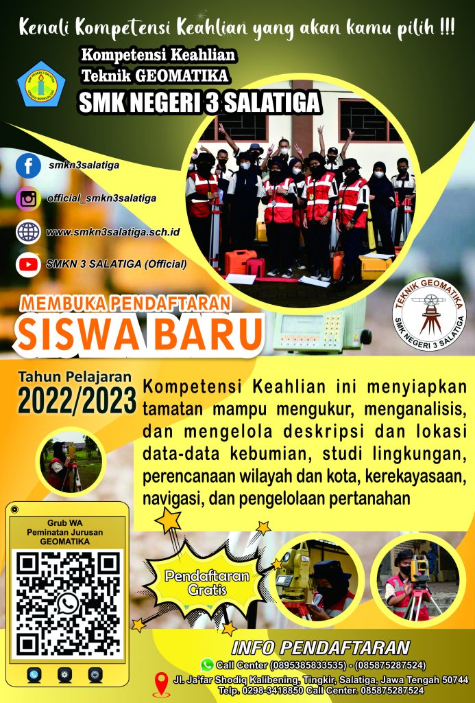 Teknik Geomatika – SMK NEGERI 3 SALATIGA